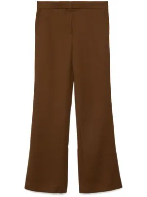 Tory Burch Wool Twill Trousers