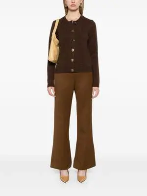 Tory Burch Wool Twill Trousers