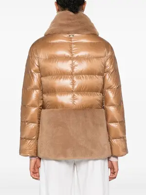 Herno Faux-fur Panel Jacket