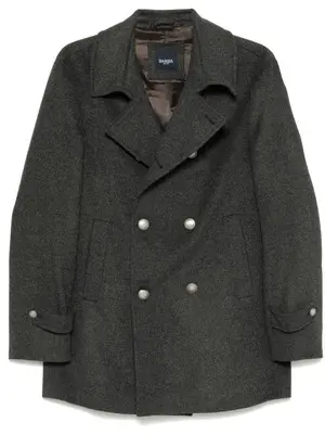 BARBA NAPOLI Felted Pea Coat