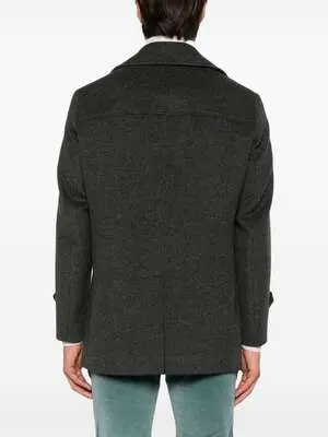 BARBA NAPOLI Felted Pea Coat