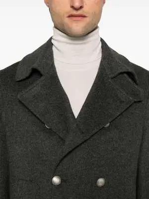 BARBA NAPOLI Felted Pea Coat