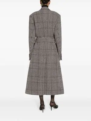 Dolce & Gabbana Check-pattern Coat
