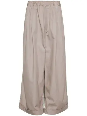 MERYLL ROGGE Wide-leg Cotton Chinos