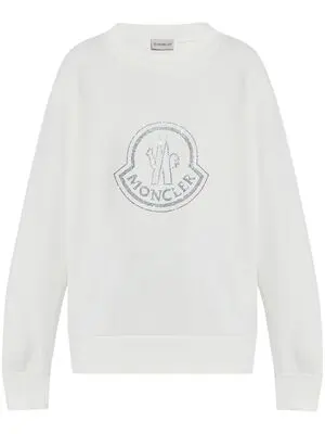 Moncler Crystal-embellished Sweatshirt