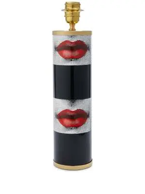 FORNASETTI Kiss Table Lamp - Black