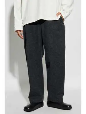 JIL SANDER Felted Trousers