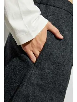 JIL SANDER Felted Trousers