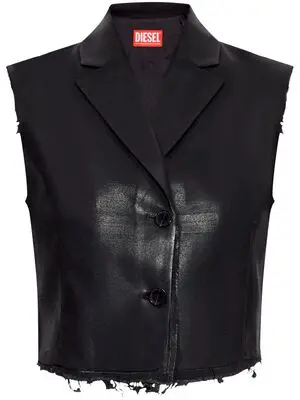 Diesel® Button Detailed Vests For Women