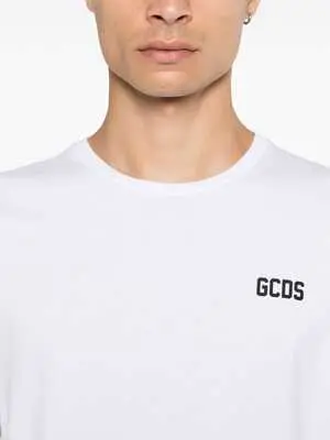 Gcds Low Band Logo T-shirt - White