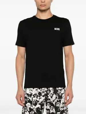 Gcds Low Band Logo T-shirt - Black