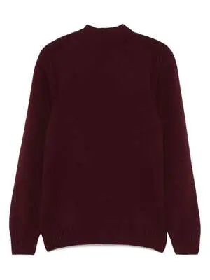 D4.0 Virgin Wool Sweater - Red