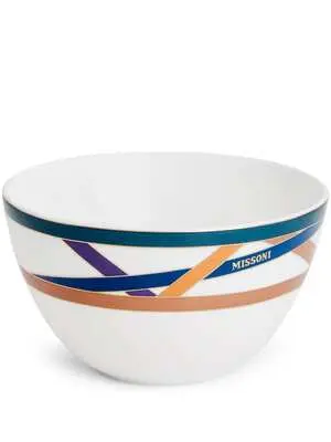 Missoni Nastri Soup Plate - White
