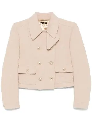 TOM FORD Bouclé Double-breasted Jacket