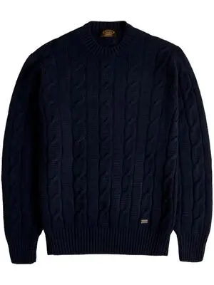 TOD'S Cable-knit Crew-neck Sweater