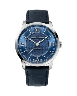 FREDERIQUE CONSTANT Classic Watch, 39mm - Blue/blue