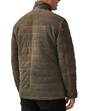 Rodd & Gunn Savill Road Quilted Leather Jacket