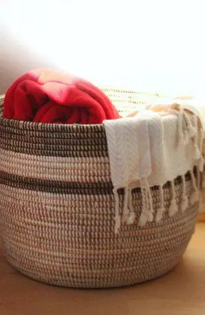 MBARE Catch-all / Planter Basket Stripe