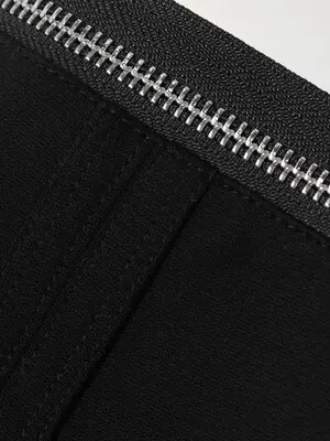 Helmut Lang Zip-detailed Stretch-ponte Midi Skirt
