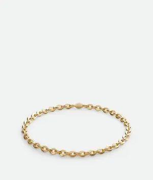 Bottega Veneta Shape Chain Necklace