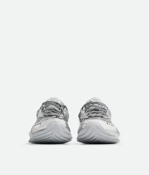 Bottega Veneta Orbit Sneaker - Silver