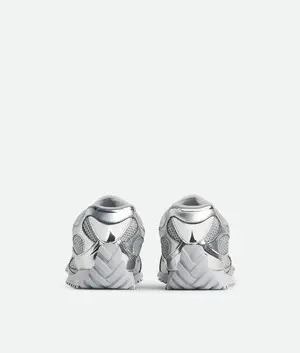 Bottega Veneta Orbit Sneaker - Silver