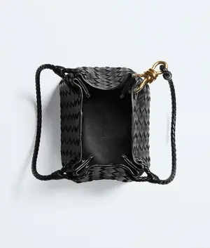 Bottega Veneta Small Parachute - Black