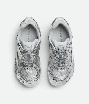 Bottega Veneta Orbit Sneaker - Silver