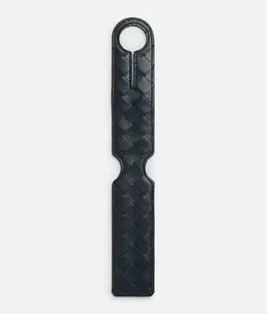 Bottega Veneta Intrecciato Long Tag Holder - Shadow
