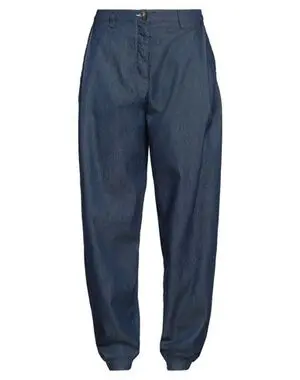 Emporio Armani Tapered Chambray Trousers