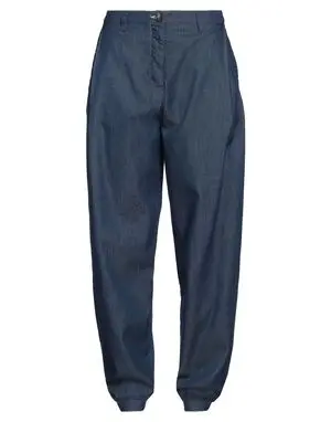 Emporio Armani Tapered Chambray Trousers