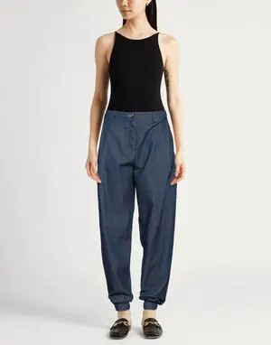 Emporio Armani Tapered Chambray Trousers