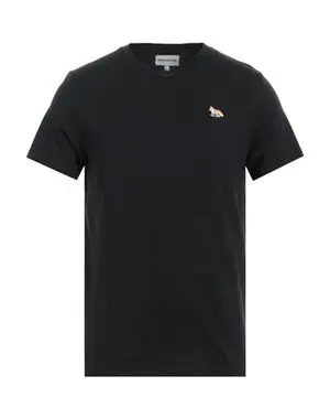 Maison Kitsuné Man T-shirt White Size Xs Cotton Black