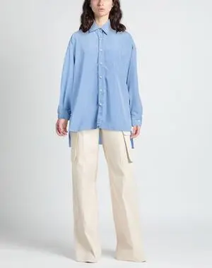 THE FRANKIE SHOP Striped Satin Shirt