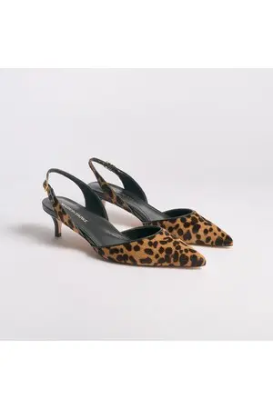 Marion Parke Classic Slingback 45 | Leopard