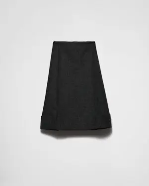 Prada Rush Stitch Midi-skirt