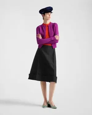 Prada Rush Stitch Midi-skirt