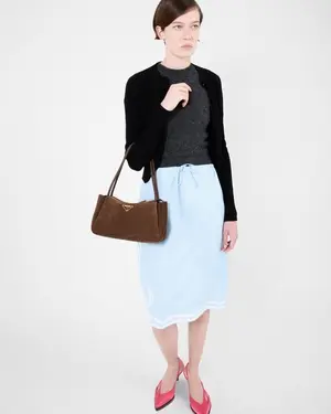 Prada Short-sleeved Cashmere Sweater