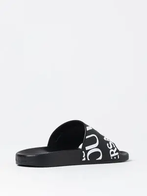 Versace Flat Sandal - Black