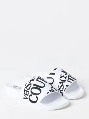 Versace Logo Slides - White