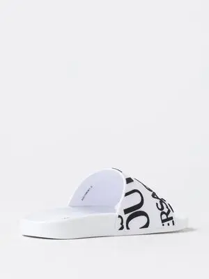 Versace Logo Slides - White