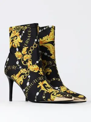 Versace Printed Boots - Black 1