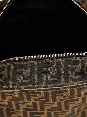 Fendi Ff Wash Bag - Beige