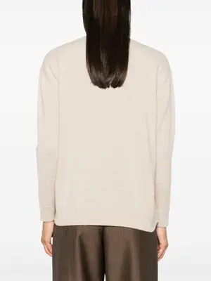 Max Mara Wool And Cashmere Sweater - Beige