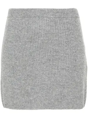 Sportmax Wool-cashmere Knit Skirt