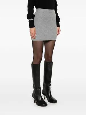 Sportmax Wool-cashmere Knit Skirt