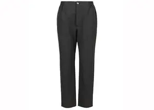 Gucci Label Cotton Poplin Trousers - Medium Grey