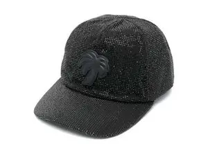 Palm Angels Big Palm Cap - Black