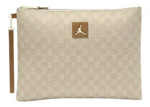 JORDAN Monogram Pouch - Coconut Milk