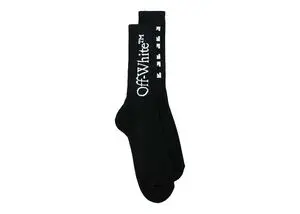 Off-White Arrow Bookish Socks - Black/white